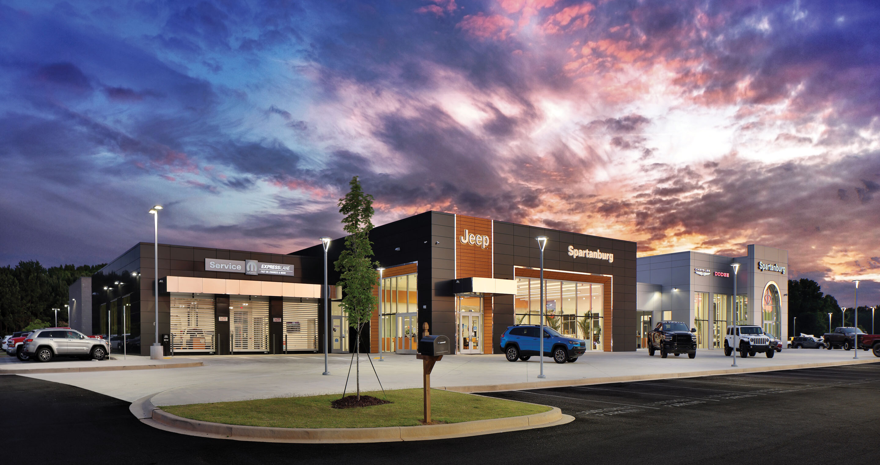 Dealership Construction Portfolio | Roebuck Buildings